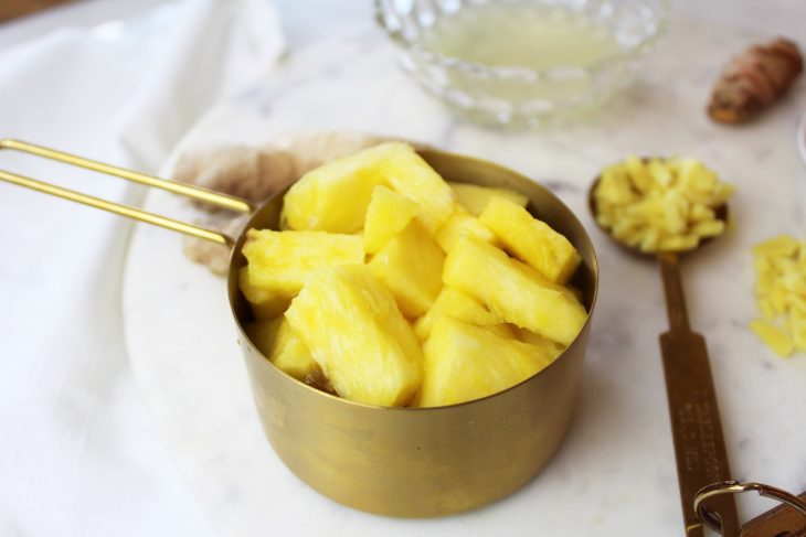 Pineapple Ginger Wellness Shots | The Refined Hippie