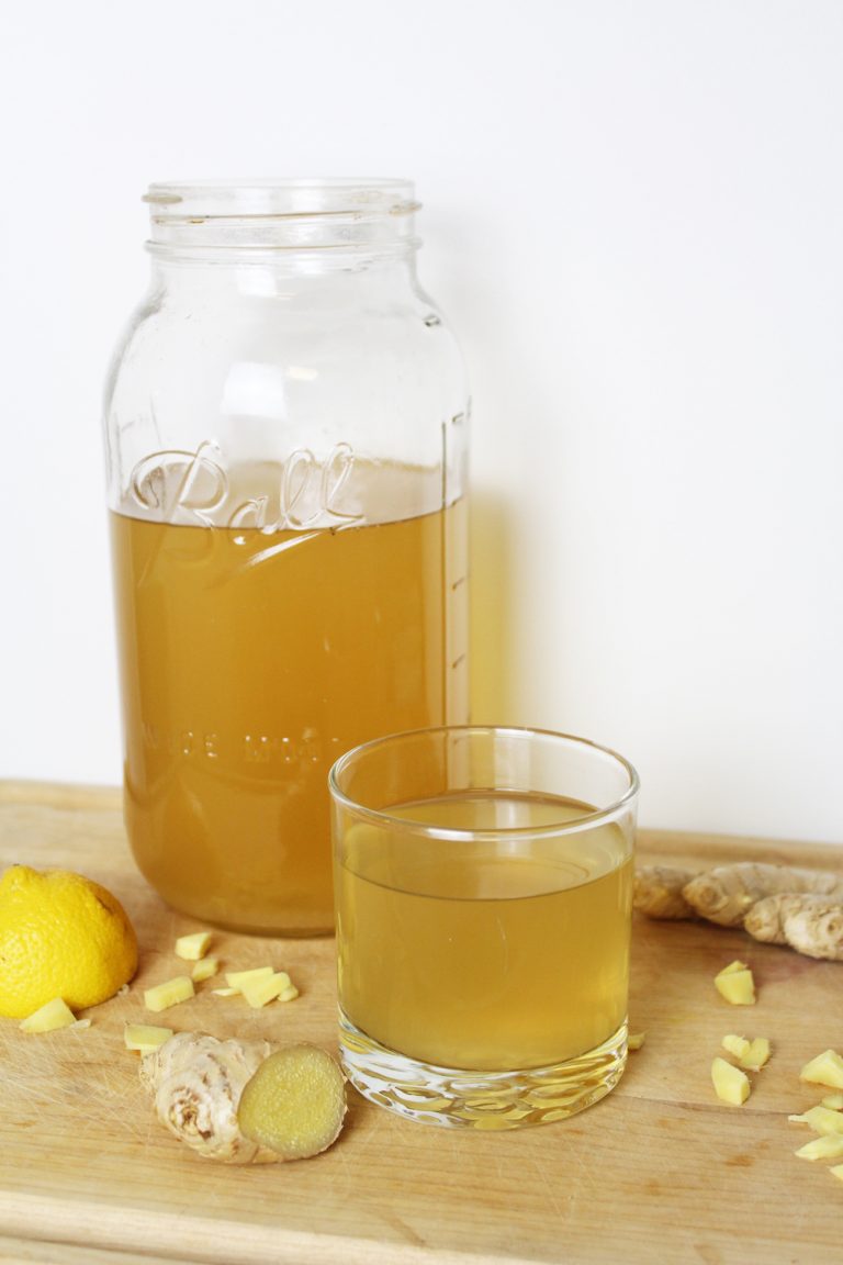 Super Gut Healing Ginger Tea (2 variations) | The Refined Hippie